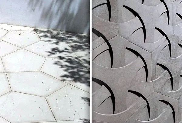 Concrete Tiles by Daniel Ogassian - InteriorZine