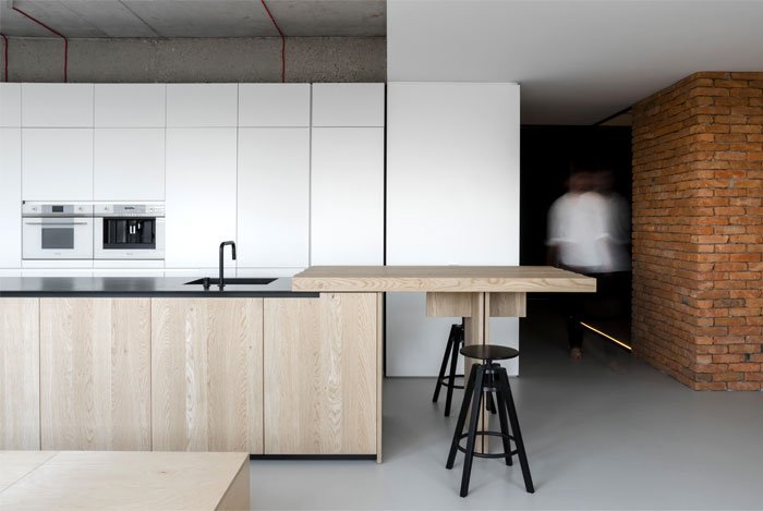 Line Architects Designed Living Space for a Young Creative Couple ...
