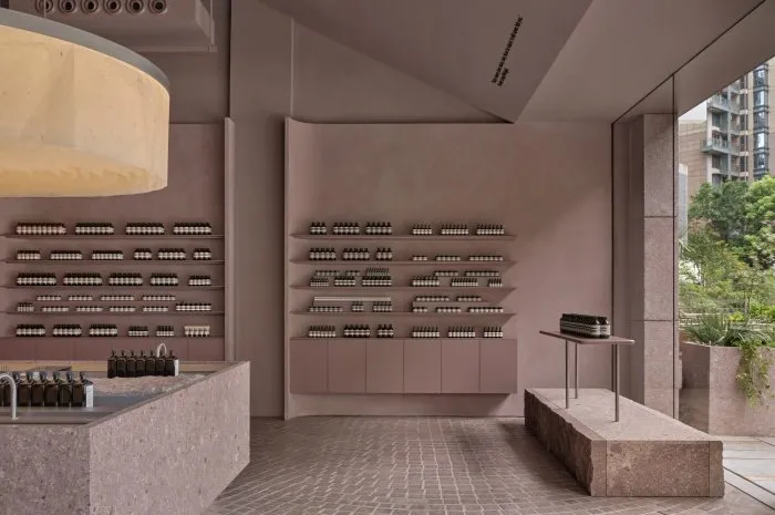 Bridging Nature and Design: Aesop Hangzhou by Atelier Suasua - InteriorZine