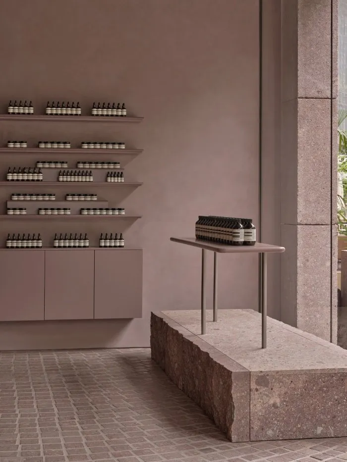 Bridging Nature and Design: Aesop Hangzhou by Atelier Suasua - InteriorZine