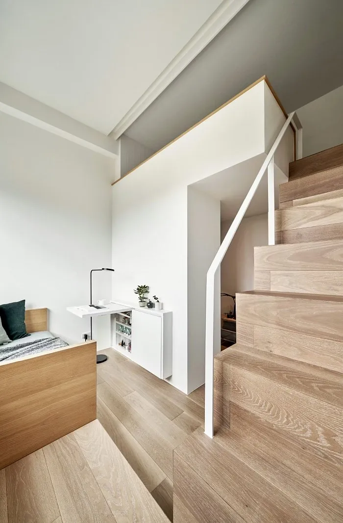Cozy Very Small Studio Apartment with a Clever Layout - InteriorZine