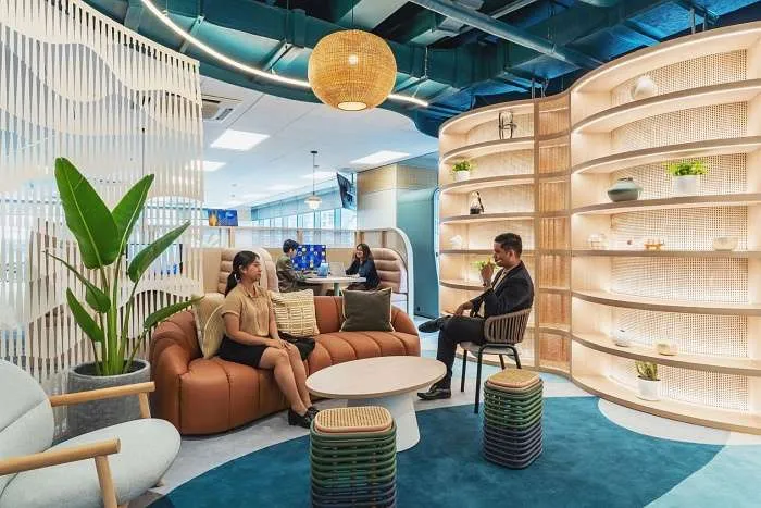 Modern Organic Office Design in Manila | P&G HQ