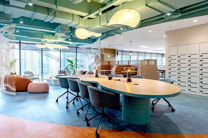 Modern Organic Office Design in Manila | P&G HQ